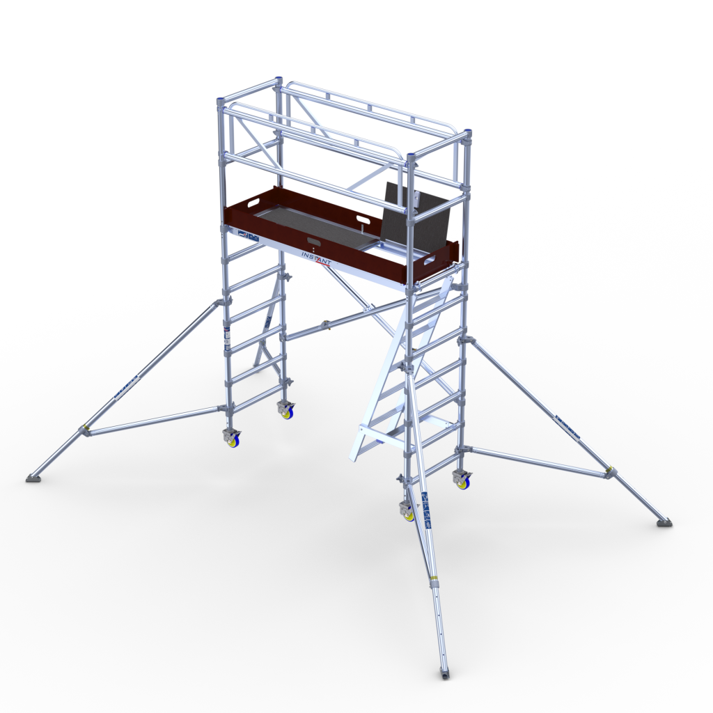 Instant Snappy with railings - 4m working height - Instant Norge AS